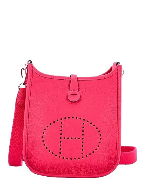Hermès Tpm Evelyne Bag Gen Iii Maurice - Pink