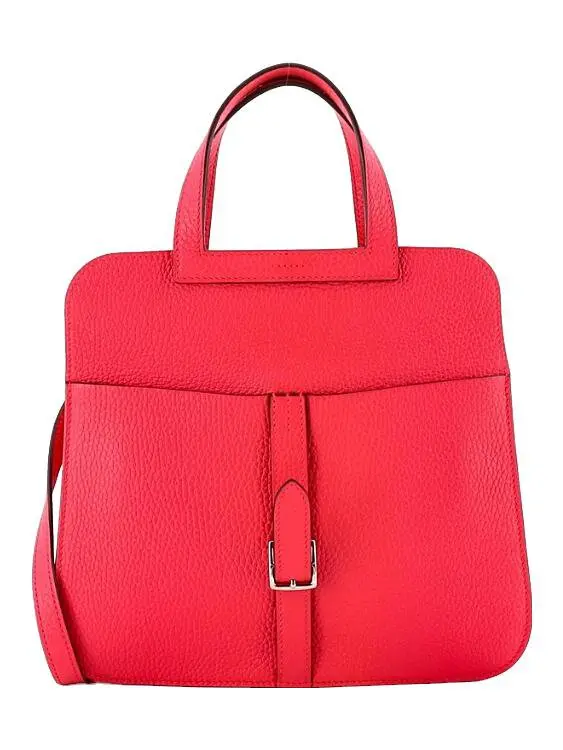 Hermès 25 Halzan Bag Clemence - Pink