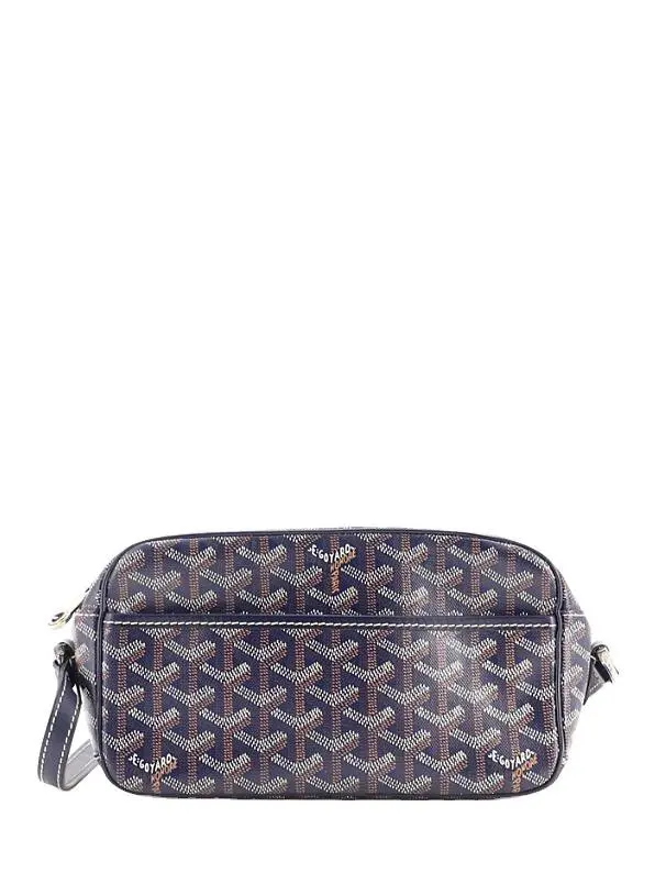 Goyard Cap Vert Bag Coated Canvas - Blue