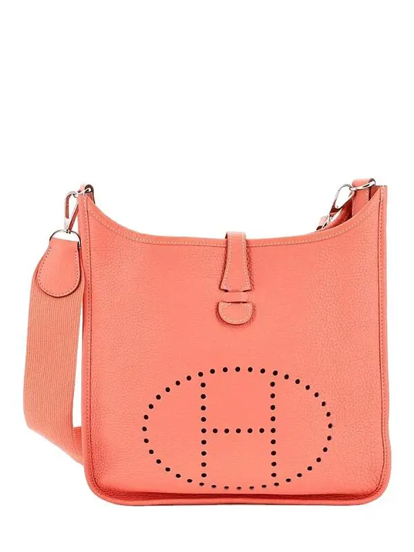 Hermès Pm Evelyne Bag Gen I Clemence - Pink