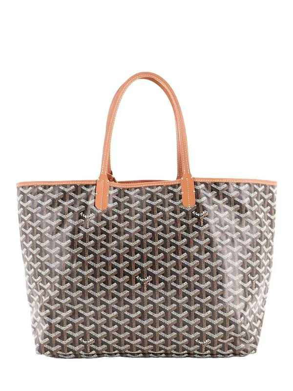 Goyard Pm Saint Louis Tote Coated Canvas - Brown