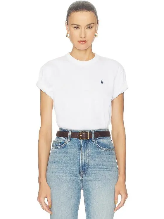 Polo Ralph Lauren Jersey Short Sleeve Tee - White