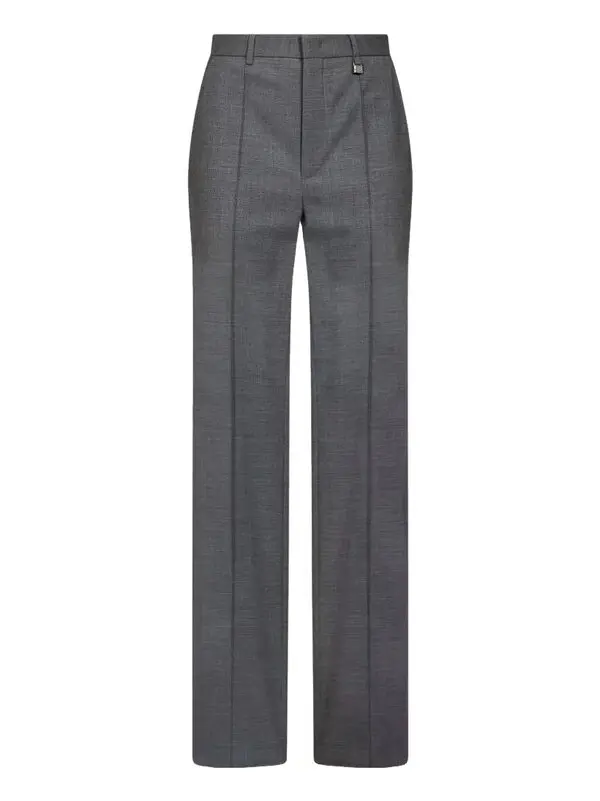 Giuseppe Di Morabito Sewn-crease Straight-leg Trousers - Grey