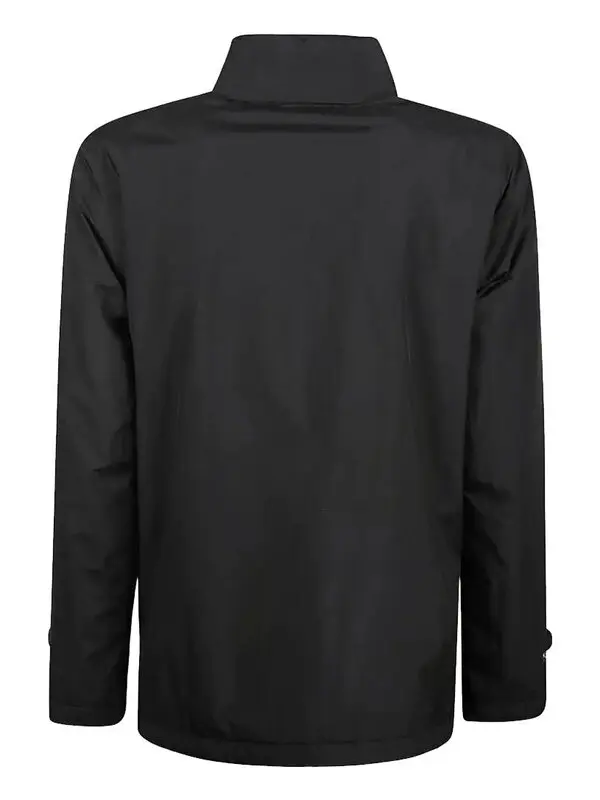 Herno Multi-pocket High-neck Jacket - Black