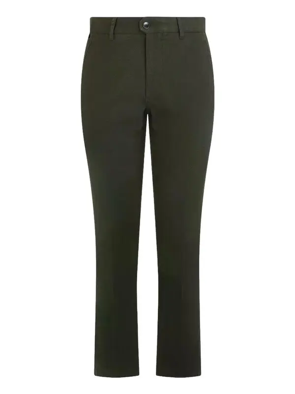 SLOWEAR Straight-leg Chino Trousers - Green