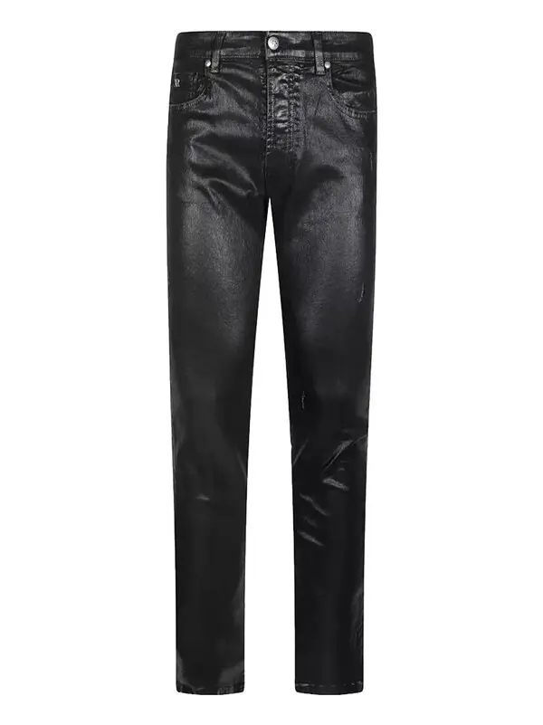 John Richmond Iggy Coated Jeans - Black
