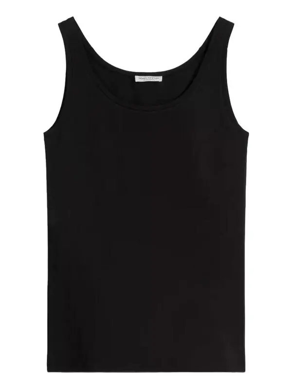 Marc O'polo Scoop-neck Sleeveless Tank Top - Black