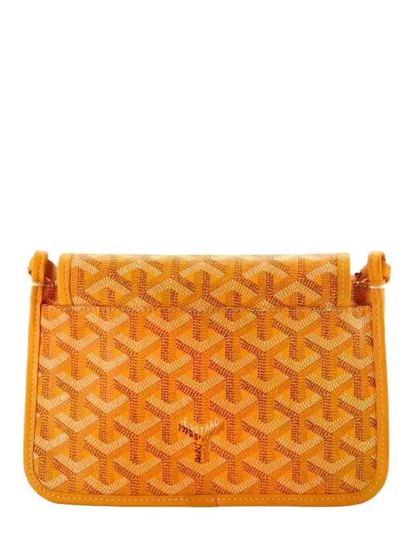 Goyard Plumet Printed Coated Canvas Crossbody Wallet Clutch - Yellow