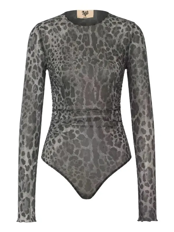 ANIYE BY Lulù Leopard-print Bodie - Grey