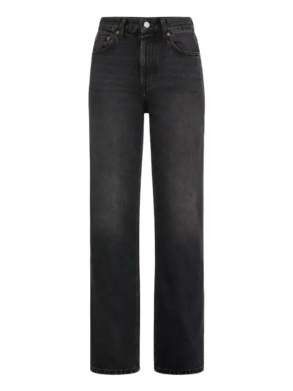 LEVI'S Ribcage Straight-leg Jeans - Black