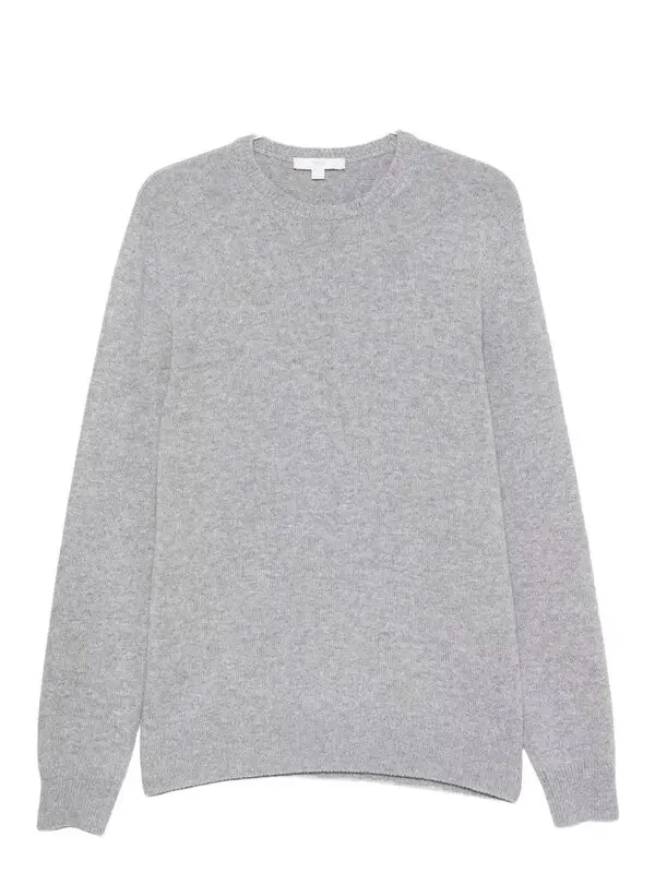 Malo Crew-neck Long-sleeve Sweater - Grey