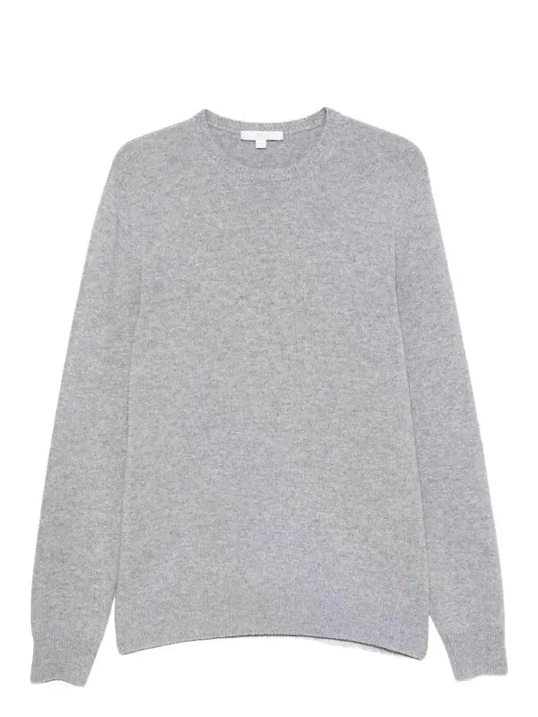 Malo Crew-neck Long-sleeve Sweater - Grey