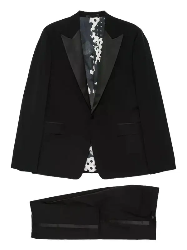 Paul Smith Tailored-fit Single-breasted Suit - Black