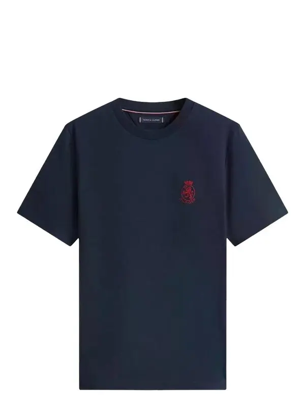 Tommy Hilfiger Logo-detail T-shirt - Blue