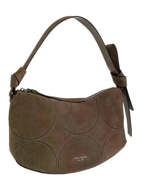 Kate Spade New York Loop Circle-quilted Shoulder Bag - Brown