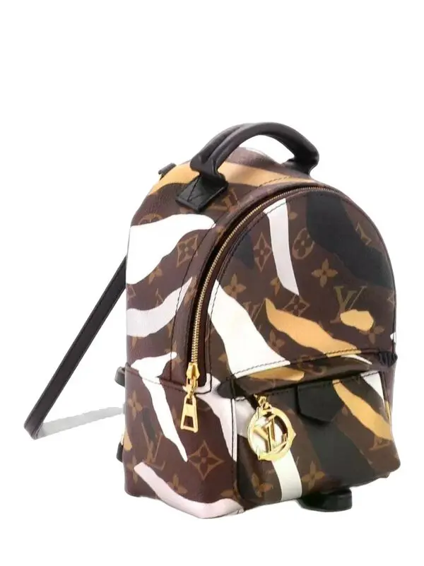 LOUIS VUITTON Palm Springs Limited Edition League Of Legends Monogram Canvas Mini Backpack - Brown