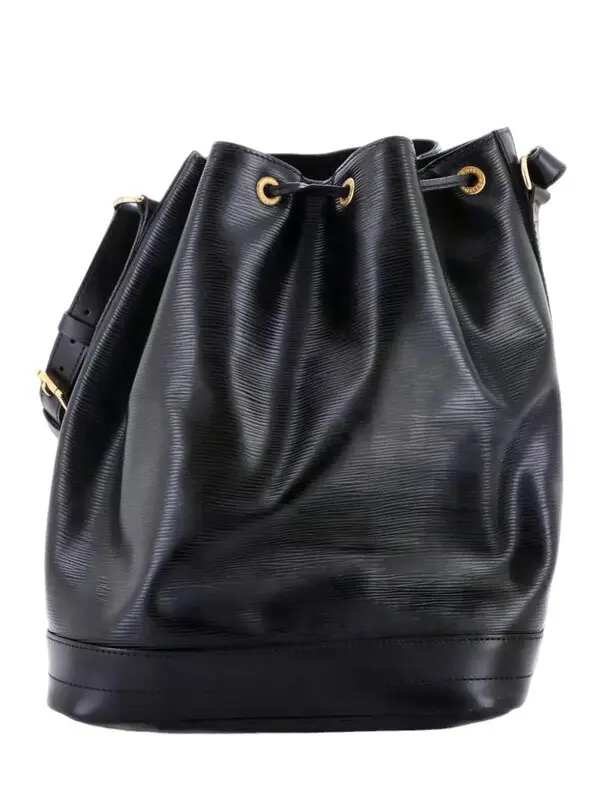 LOUIS VUITTON Petit Noe Nm Handbag Epi Leather Bucket Bag - Black