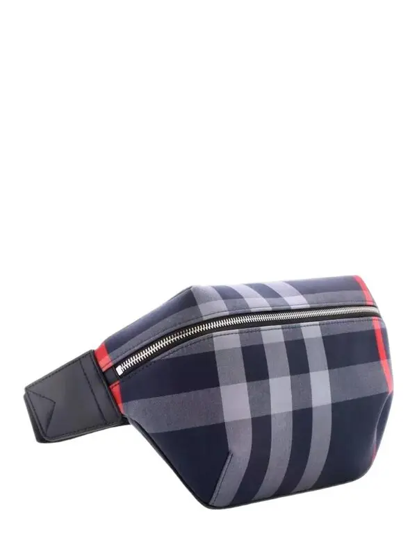 Burberry Sonny House Check Canvas Belt Bag - Black
