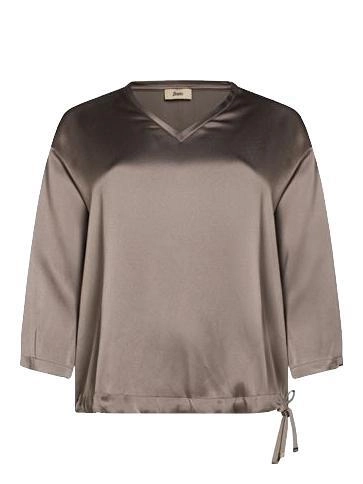 Herno Acetate Viscose Cady Top - Grey