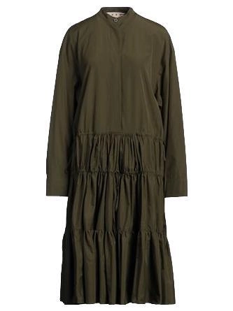 Marni Cotton Midi Shirt Dress - Green