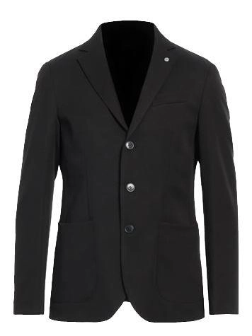 LIU •JO MAN Blazer Size Polyester, Wool, Elastane - Black