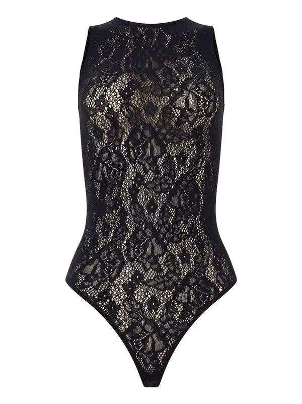 Wolford Infinite Rose Bodysuit - Blue