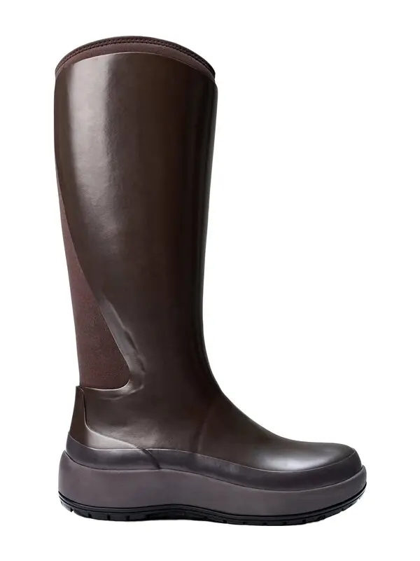Rains High Rubber Boots - Bark Gloss