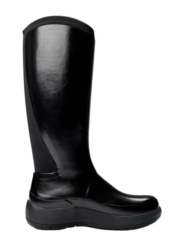 Rains High Rubber Boots - Black