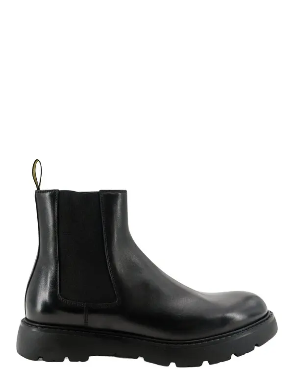 DOUCAL'S Leather Boots - Black
