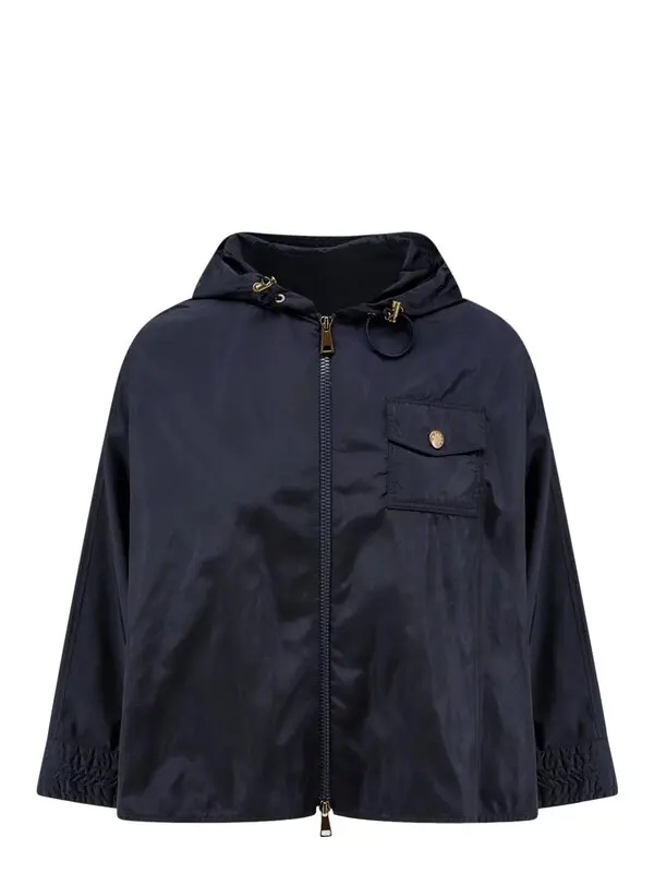 Moncler Nylon Cape Jacket - Blue