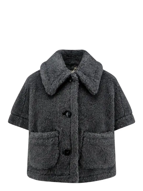 Max Mara Terzo Virgin Wool, Alpaca And Silk Jacket - Grey