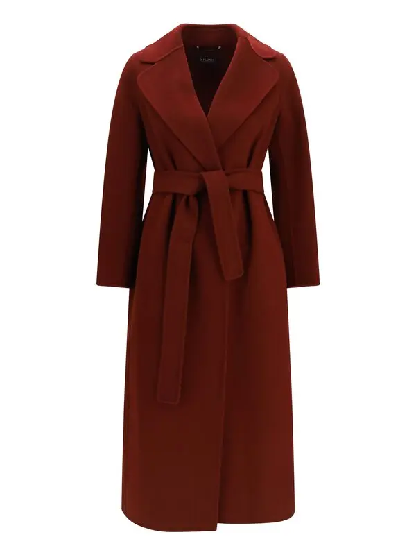 Max Mara Poldo Virgin Wool Coat - Multicolor