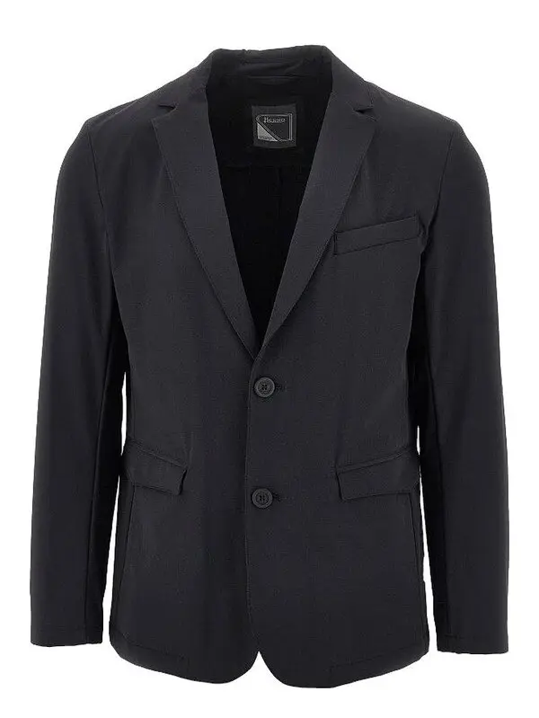 Herno Nylon Twill Single-breasted Jacket - Black