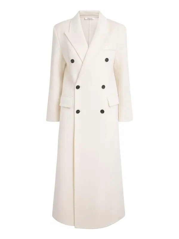 VORANIDA Taren Overcoat - Ivory