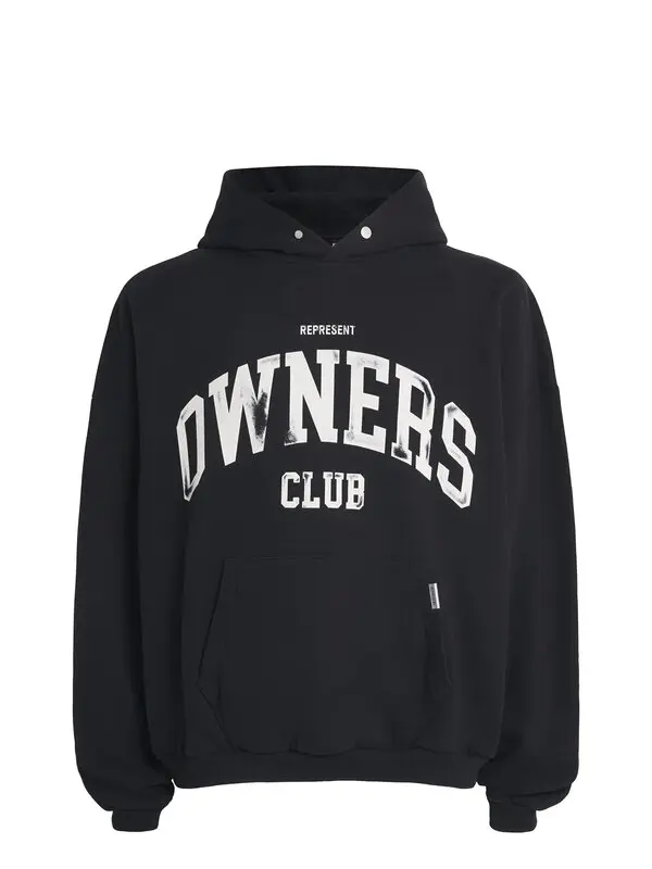 REPRESENT Owners Club Hoodie - Black