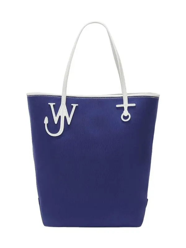 J.W.ANDERSON Anchor Logo Plaque Tote Bag - Blue