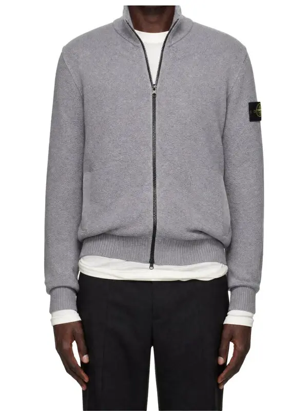 Stone Island High-neck Cardigan - No