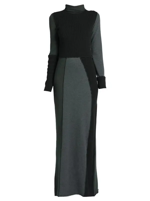 MAISON MARGIELA Multicolor Slim Fit Dress - Green