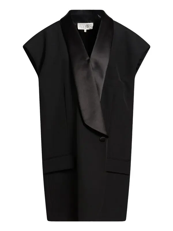 MAISON MARGIELA Single-breasted Blazer - Black