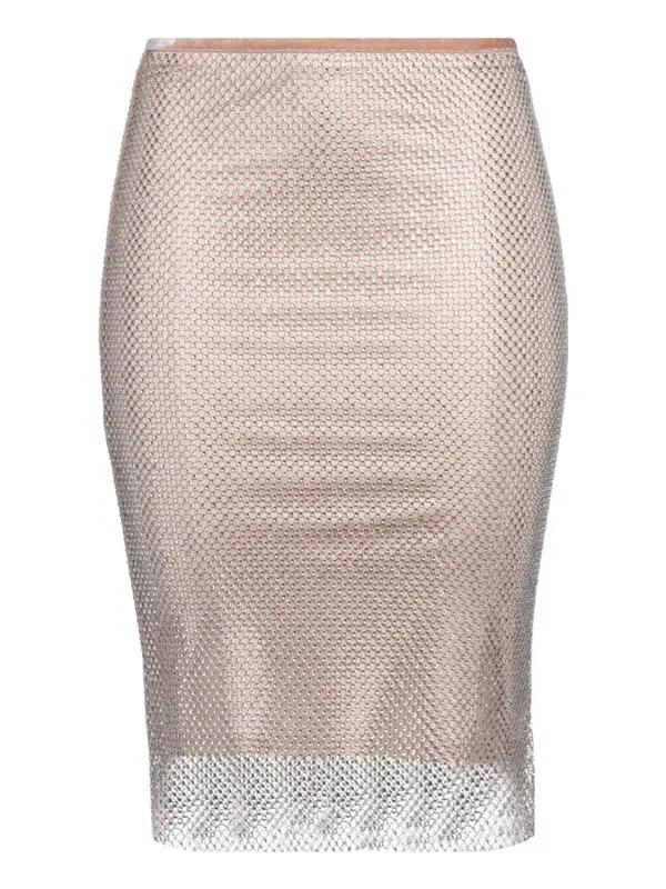 Sportmax Midi Skirt - Nude