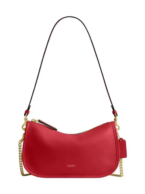 COACH Waverly Shoulder Bag - Crimson