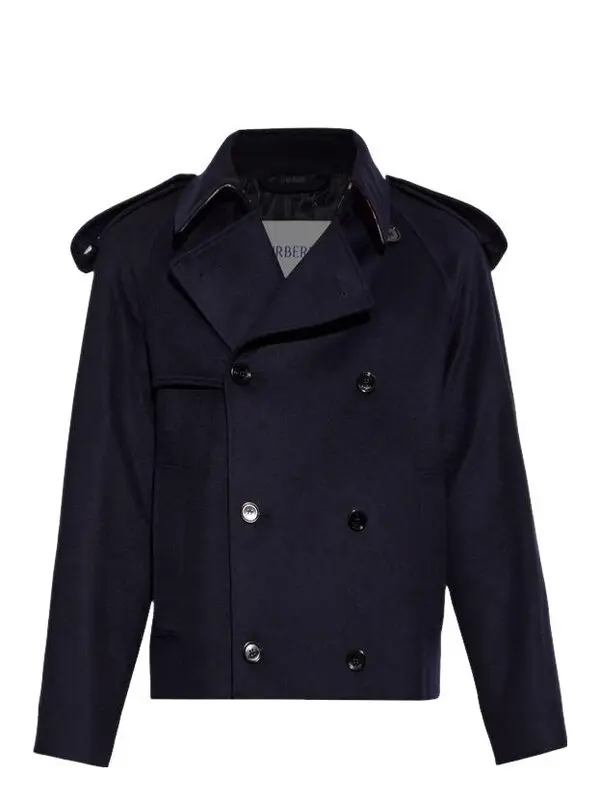 Burberry Double-breasted Casual Jacket - Navy