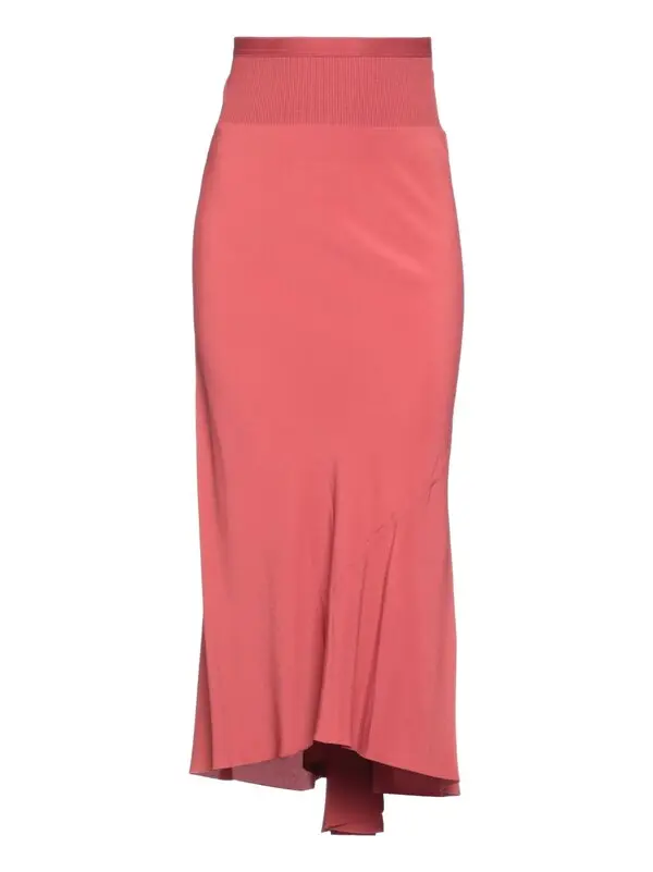 Rick Owens Midi Skirt - Red