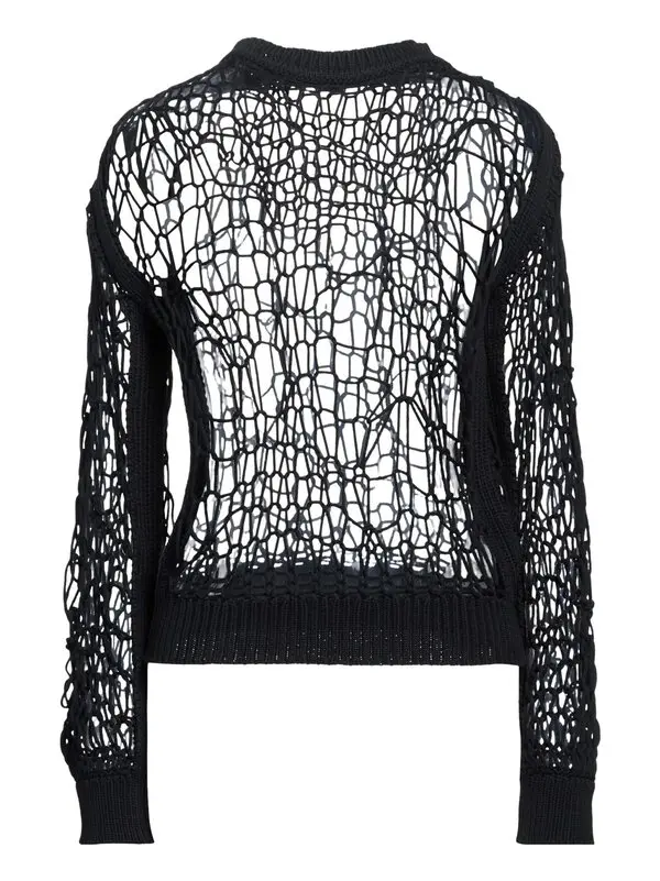 MAISON MARGIELA Open-knit Pullover - Black