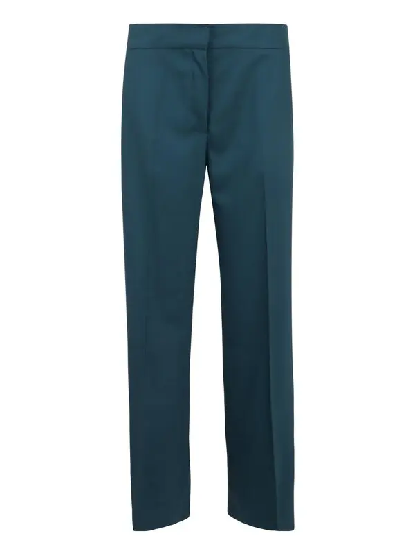 GIANLUCA CAPANNOLO Solid-color Trousers - Blue