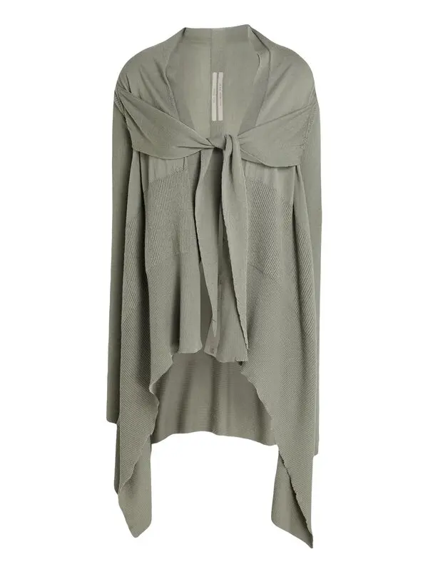 Rick Owens Solidcolor Cashmere Knit Sweater - Green