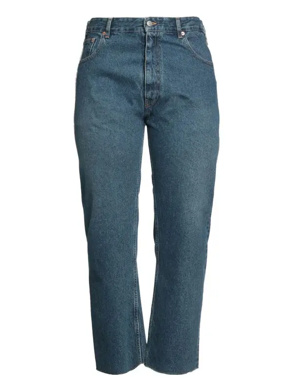 MAISON MARGIELA Boyfriend Denim Trousers - Blue