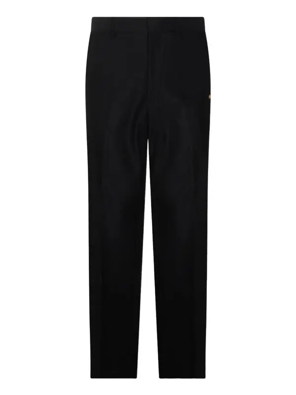 Amiri Pressed Crease Tailored Trousers - Black
