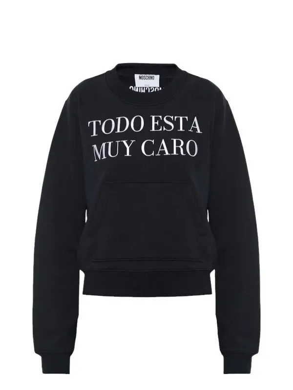 Moschino Long-sleeve Sweatshirt - Black