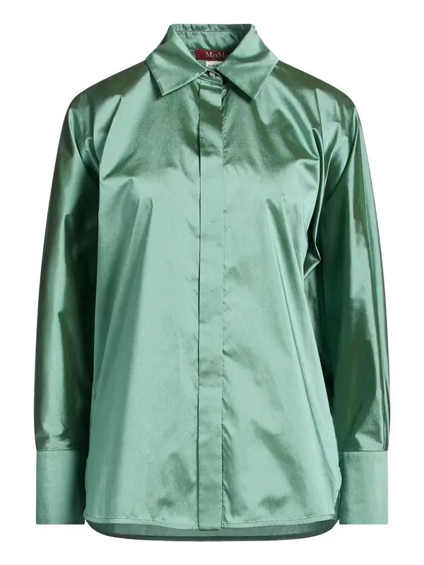 Max Mara Solid Colour Shirts - Green